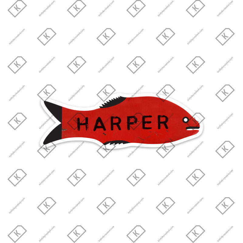 HARPER RED FISH – Kinfolk